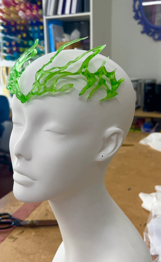 STL file: Alien Vine Crown – Firefly Path