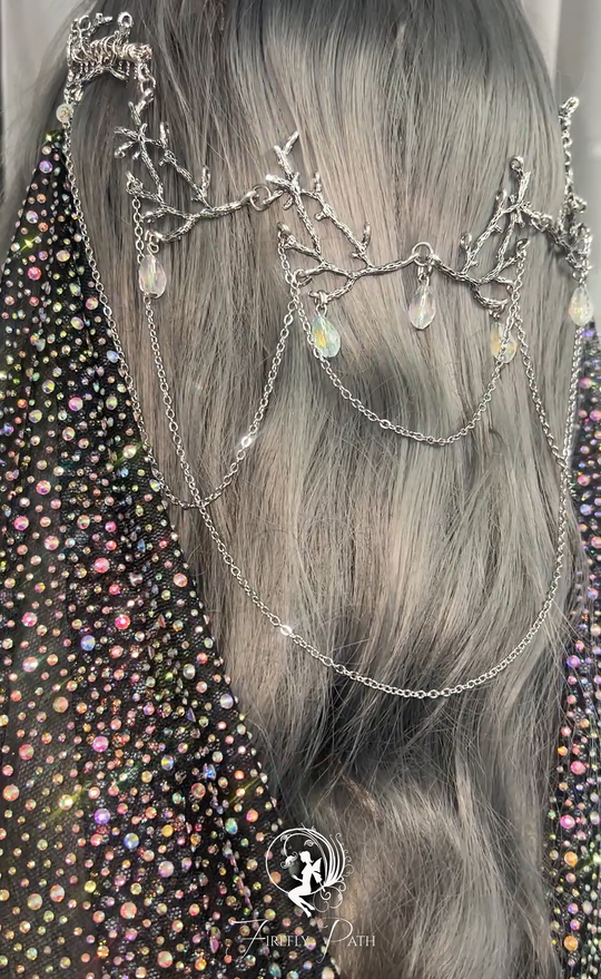 Celestial Wedding Veil – Firefly Path