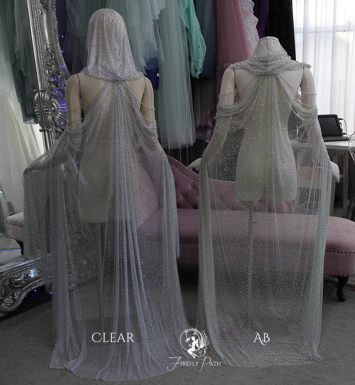 Ethereal Crystal Cape – Firefly Path