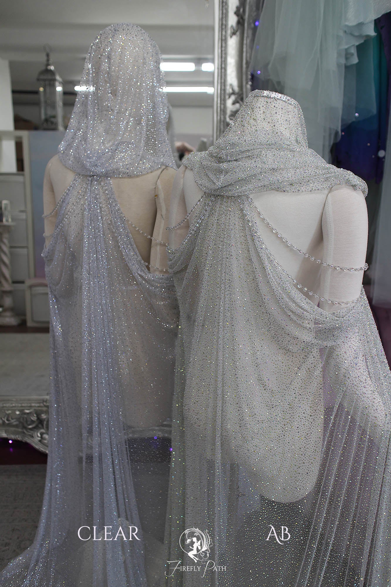Ethereal Crystal Cape – Firefly Path