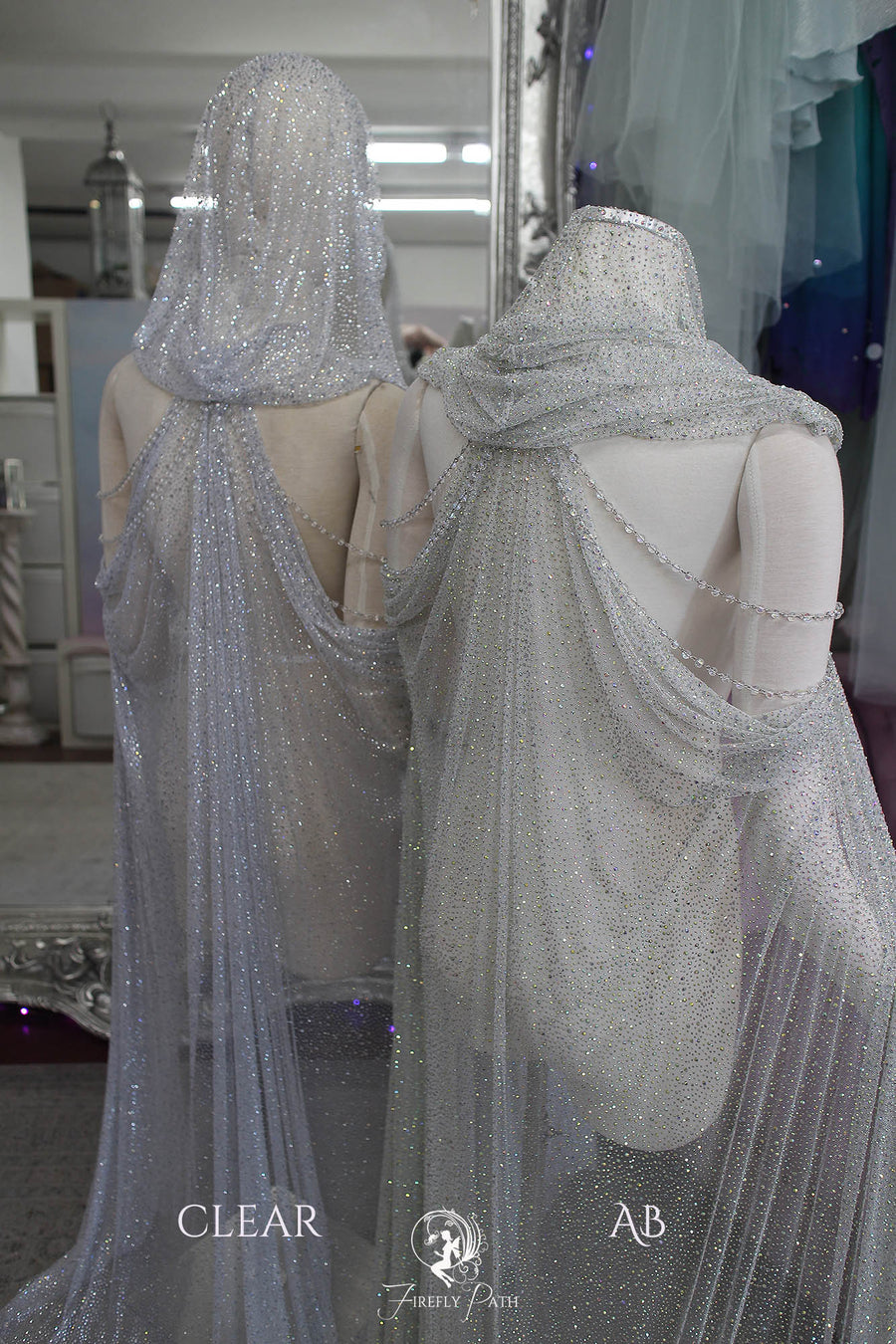 Ethereal Crystal Cape – Firefly Path