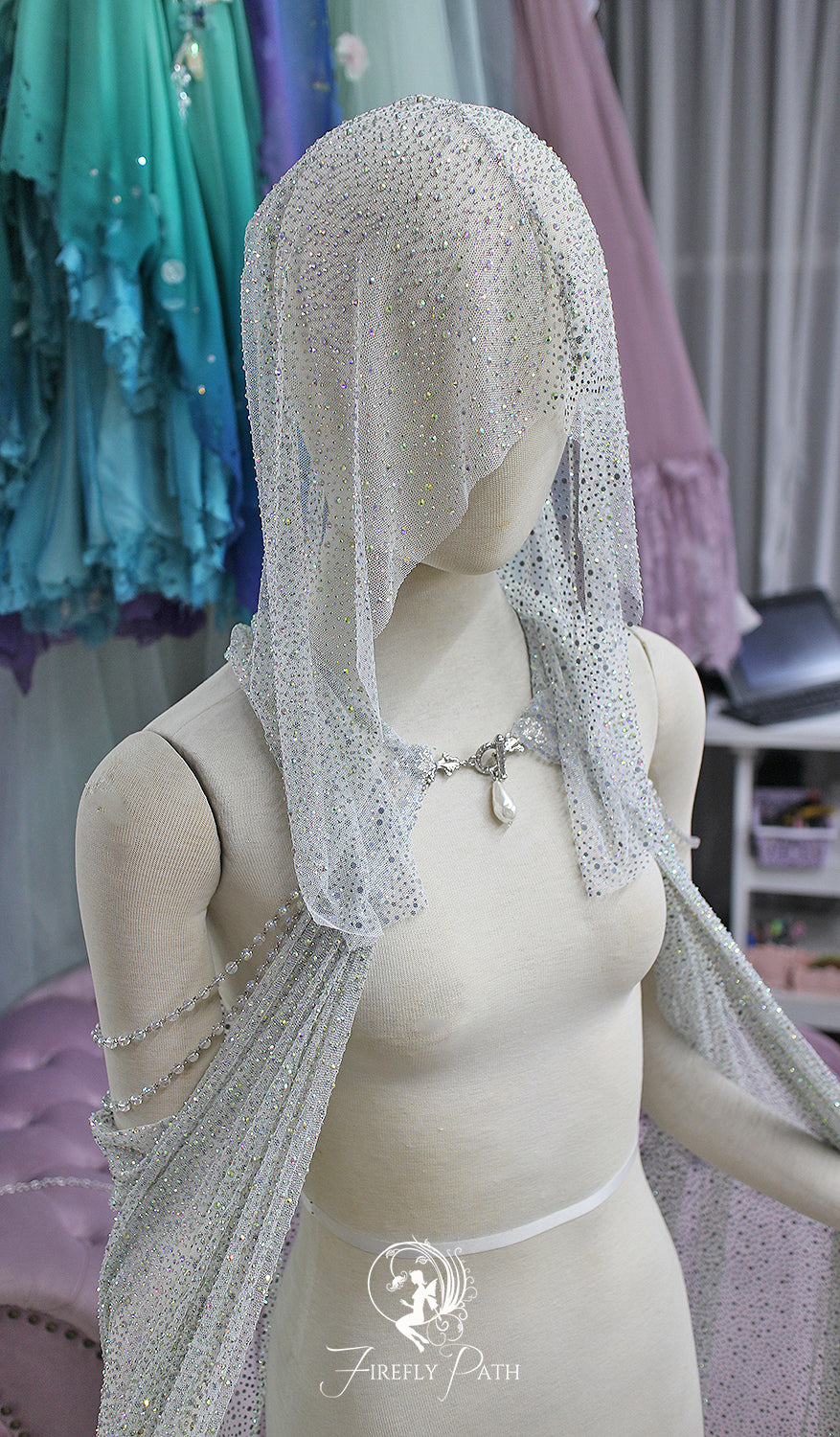 Ethereal Crystal Cape – Firefly Path