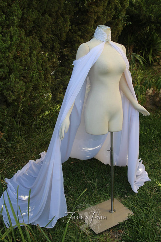 Extra Long Elven Cape – Firefly Path