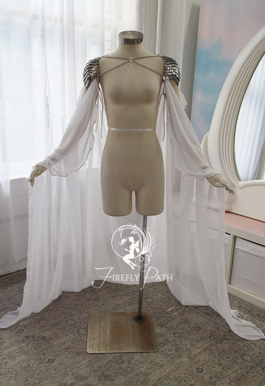 Silver Scale Mail Cape – Firefly Path