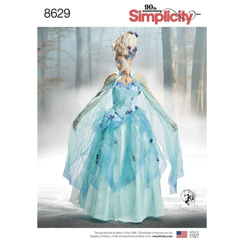 Sewing Pattern: Firefly Path X Simplicity Pattern 8629 Signed Pattern